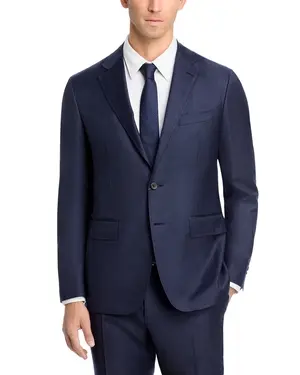 Canali Kei Micro Check Trim Fit Suit