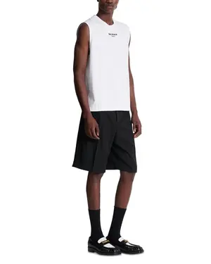 Balmain Crewneck Logo Tank