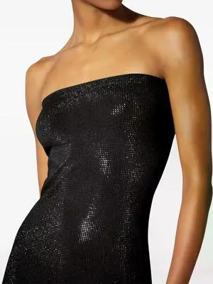 Wolford Liquid Metal Rhinestone Embellished Dress