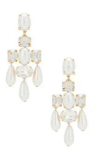 Anton Heunis Faux Pearl Earrings