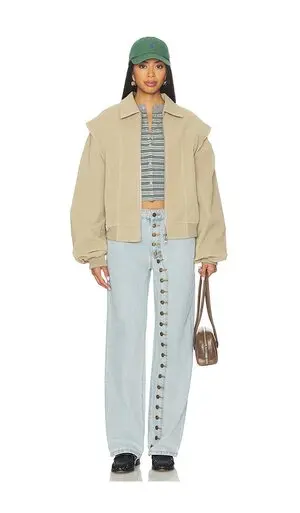 Lioness Vista Bomber Jacket - Latte