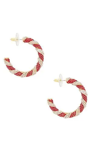 Baublebar Peppermint Hoop Earrings