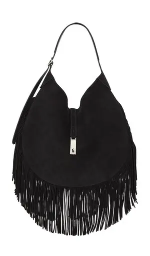 Women's Black Fringe Bags
