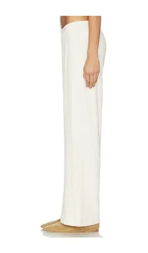 Donni. Sweater Rib Simple Pant