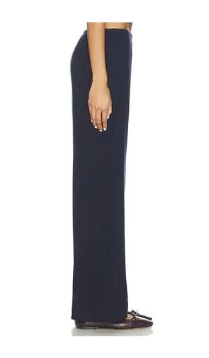 Donni. Sweater Rib Simple Pant