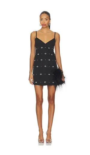 4TH & RECKLESS Beatrix Embellished Mini Dress - Black