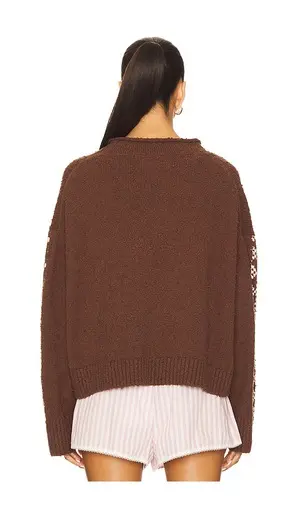 Free People Story Book Sweater