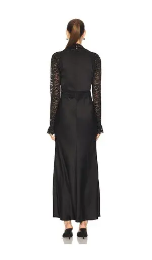 ELLIATT Margot Long Sleeve Gown - Black