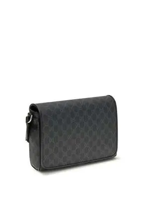 Gucci Mini Gg Marmont Shoulder Bag - Black