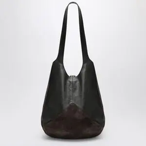 Chloé Balloon Bag In Leather And Suede