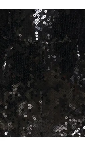 Bardot Daveen Long Sleeve Sequin Playsuit