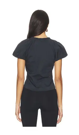 Free People Ruffled Trim Blouse
