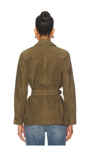 L'Agence Ishani Belted Jacket