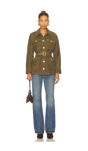 L'Agence Ishani Belted Jacket