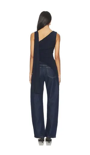 WeWoreWhat One Shoulder Draped Top