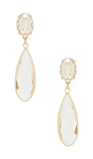 ANTON HEUNIS Omega Clasp Colour Drop Earrings - Multi