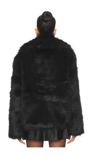 Superdown Kennedy Faux Fur Coat
