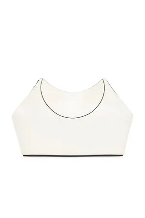 Givenchy Facet Clutch - Ivory
