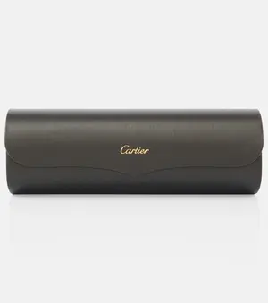 Cartier Clash De Rectangular Sunglasses - Gold
