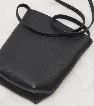 THE ROW N/s Park Leather Crossbody Bag