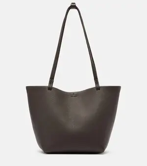 THE ROW Park Medium Leather Tote Bag - Brown