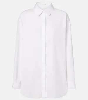 THE ROW Esetan Cotton Poplin Shirt