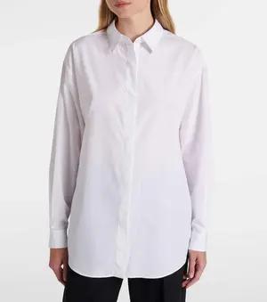 THE ROW Esetan Cotton Poplin Shirt