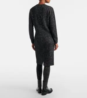 THE ROW Malva Wool Midi Skirt