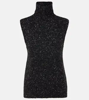 THE ROW Merilas Cashmere Turtleneck Top