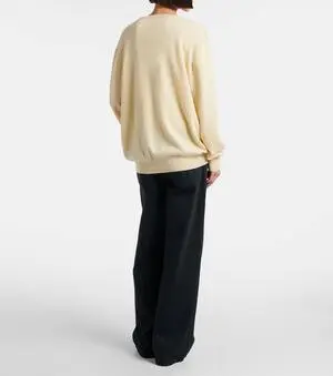 THE ROW Migeia Cashmere Sweater - Yellow