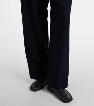 THE ROW Orieno Wool Gabardine Pants