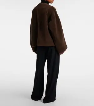 THE ROW Valorin Shearling Jacket - Brown