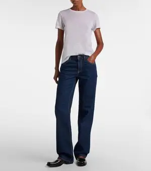 THE ROW Carlyl Mid-rise Straight Jeans