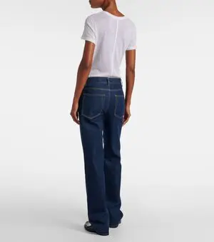 THE ROW Carlyl Mid-rise Straight Jeans