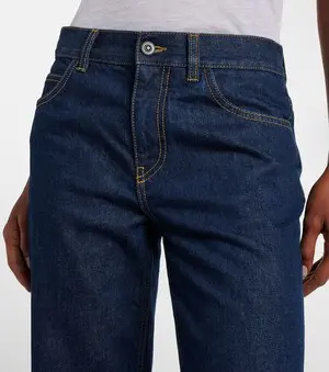 THE ROW Carlyl Mid-rise Straight Jeans