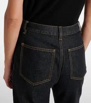 THE ROW Vita Straight Leg Jeans