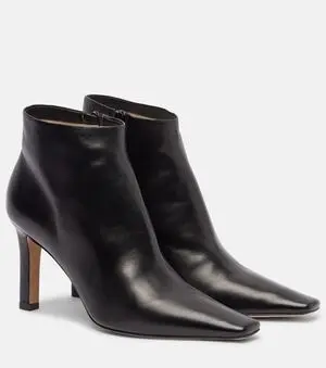 Women's Leather Dress Booties