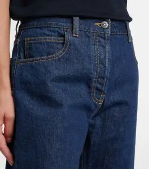 THE ROW Riaco Mid-rise Straight Jeans