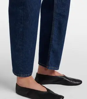 THE ROW Riaco Mid-rise Straight Jeans