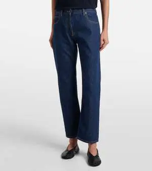 THE ROW Riaco Mid-rise Straight Jeans