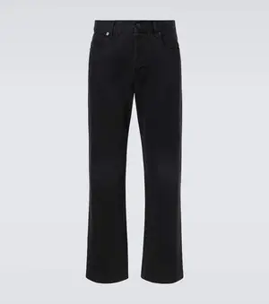 THE ROW Rossen Straight Jeans - Black
