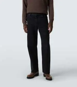 THE ROW Rossen Straight Jeans - Black