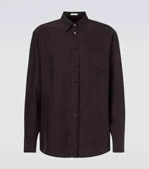 THE ROW Fiska Silk Shirt