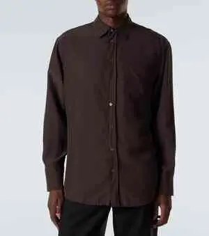 THE ROW Fiska Silk Shirt