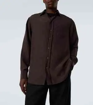 THE ROW Fiska Silk Shirt
