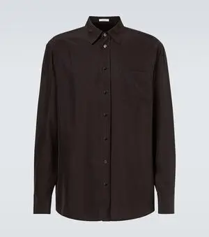 THE ROW Fiska Silk Shirt