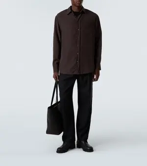 THE ROW Fiska Silk Shirt