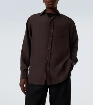 THE ROW Fiska Silk Shirt