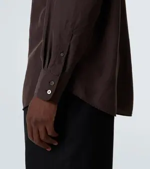 THE ROW Fiska Silk Shirt