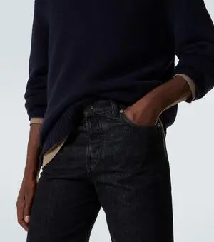 THE ROW Serge Straight Jeans